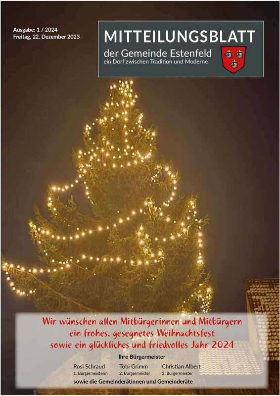 Mitteilungsblatt - Rathaus & Verwaltung - Estenfeld